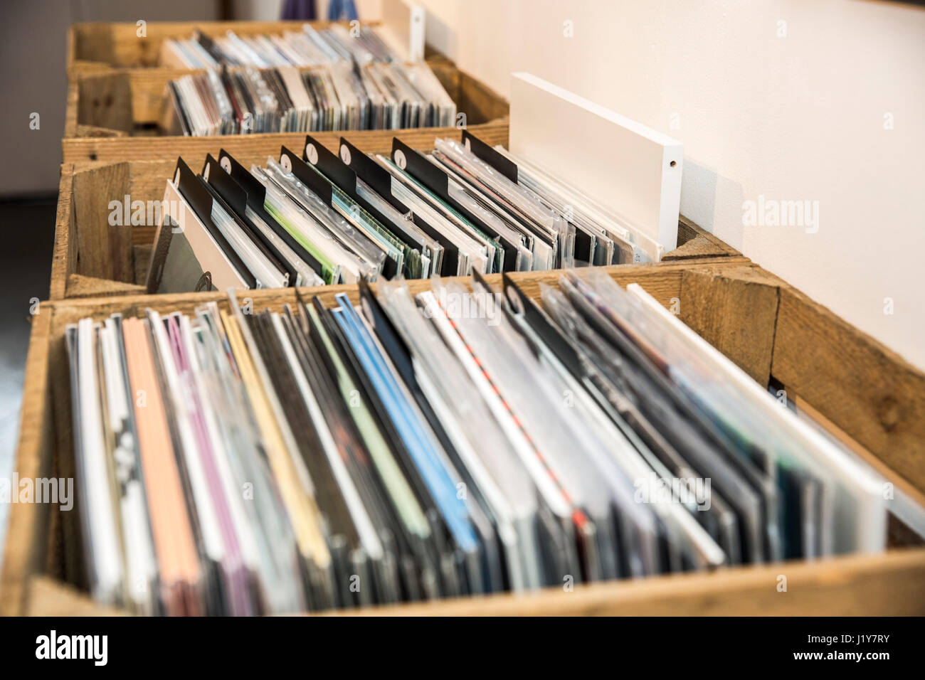 Record boxes hi-res stock photography and images - Alamy