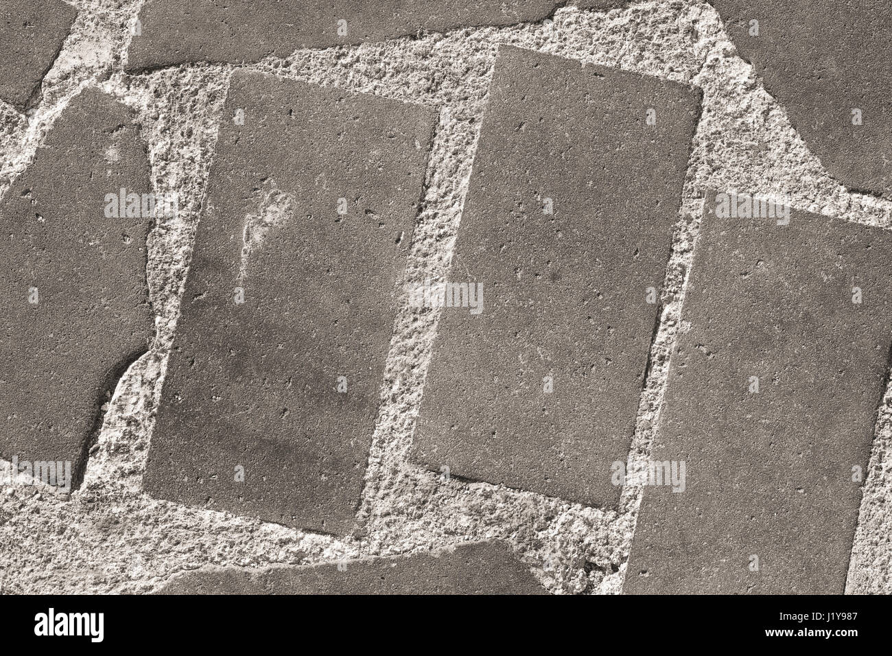 Background with gray stone bricks. Full frame Stock Photo - Alamy