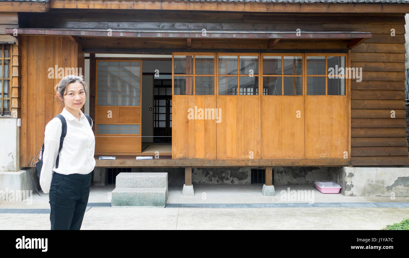 Taipei, Taiwan - Apr, 21 2017: Monga, this name Wanhua, the birthplace ...