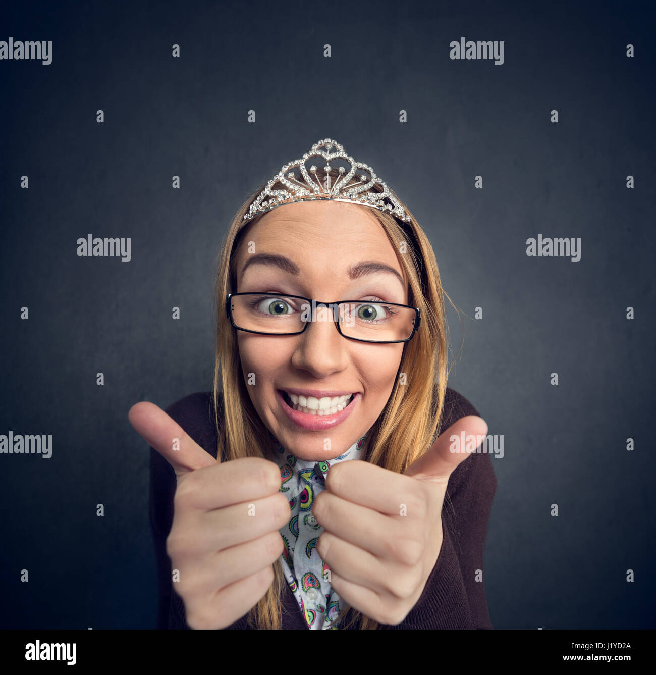 Prom queen girl hi-res stock photography and images - Alamy