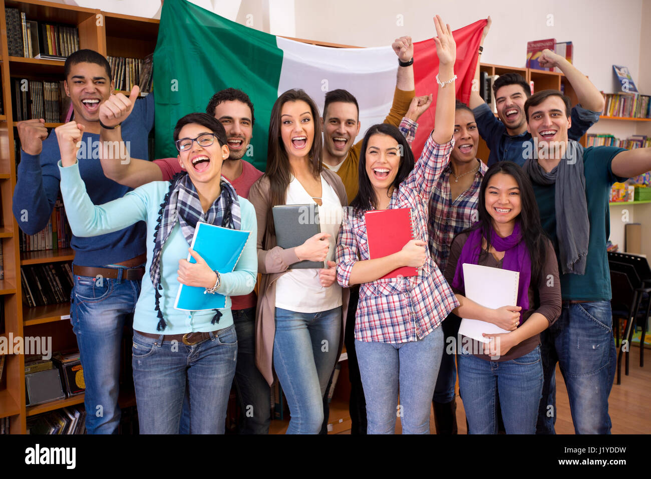 Italian teenagers team hi-res stock photography and images - Alamy