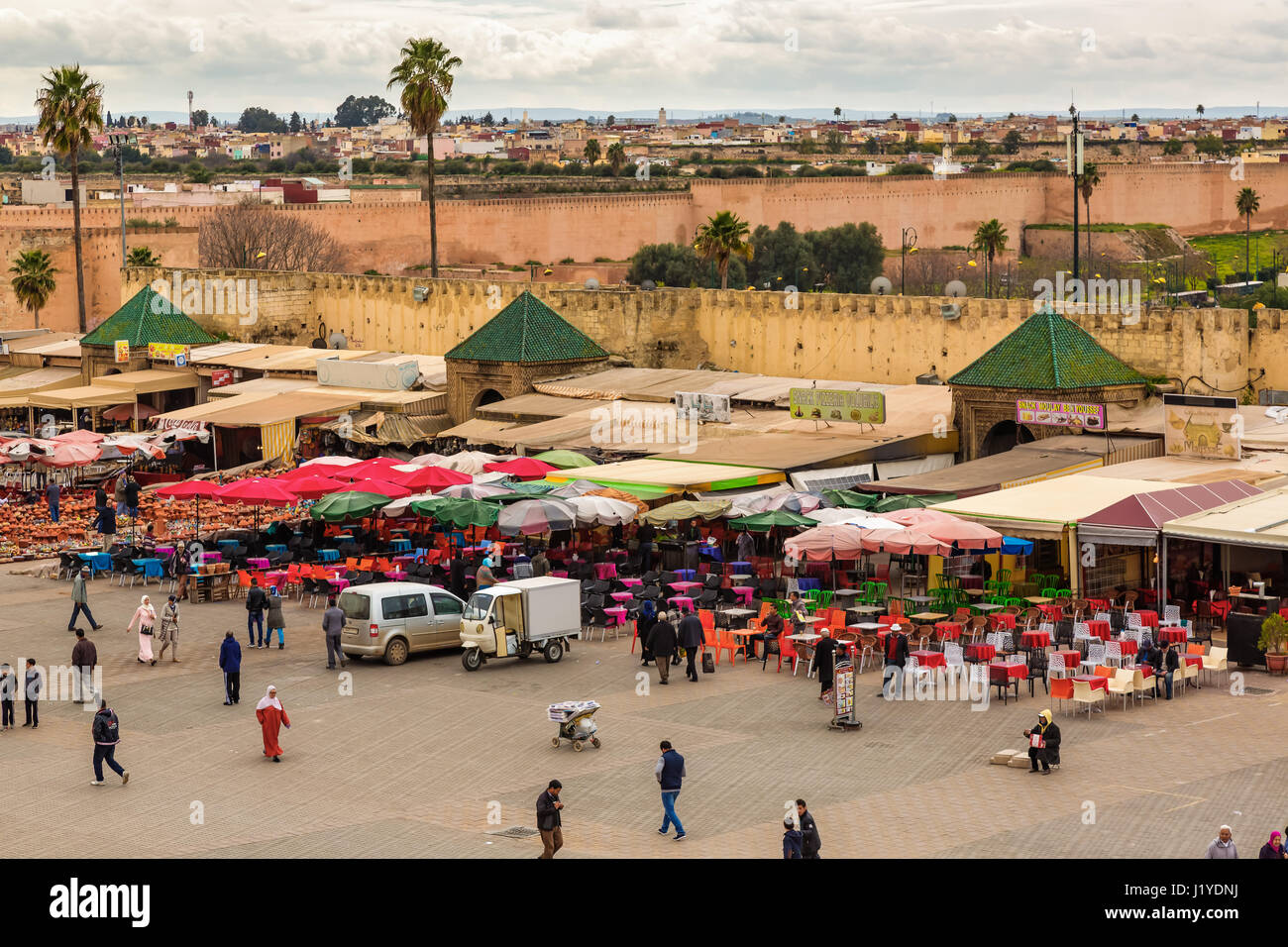Surrounded by old city walls hi-res stock photography and images - Alamy