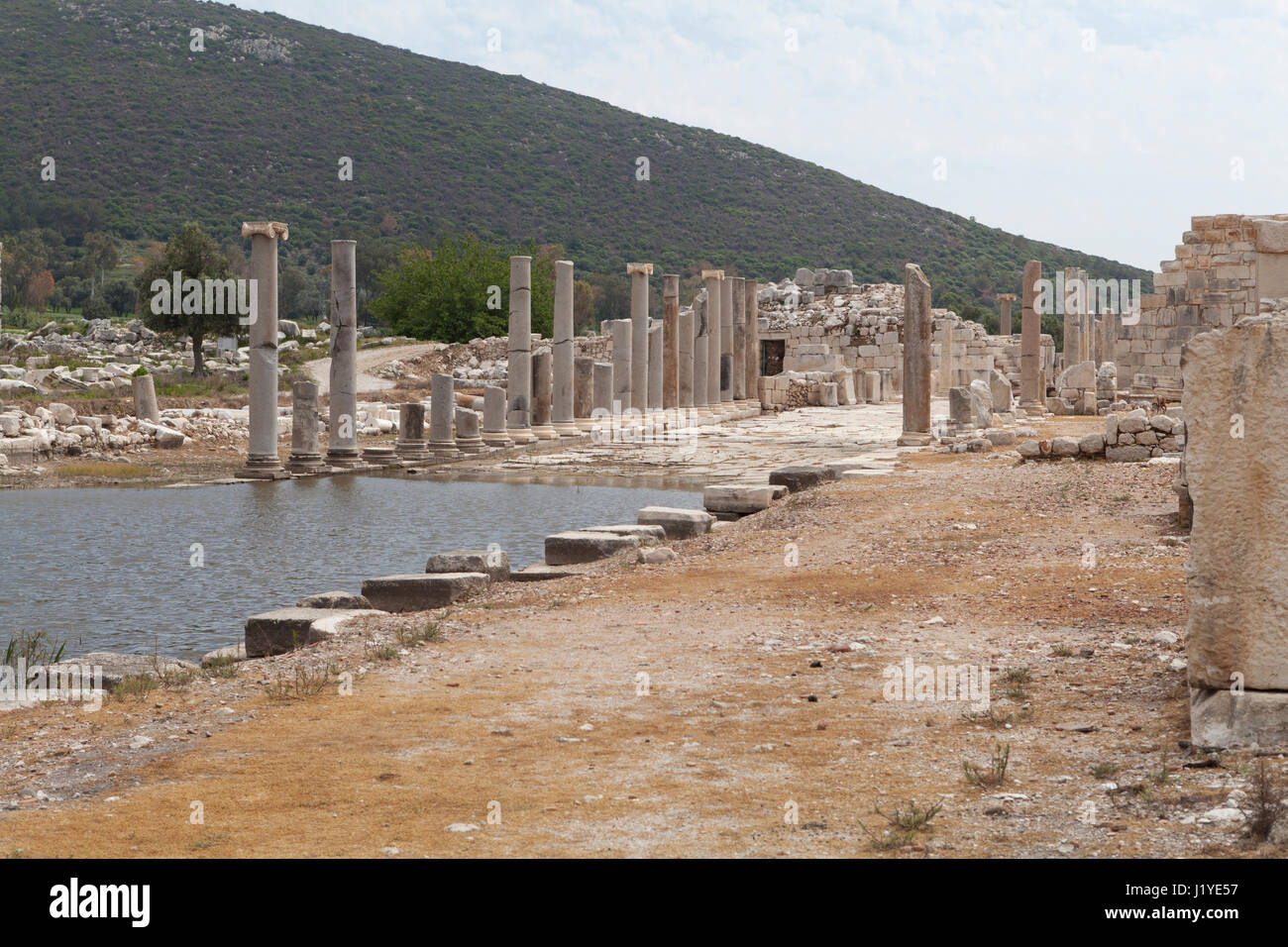 Lycian Ruins in Patara Turkey Stock Photo - Alamy