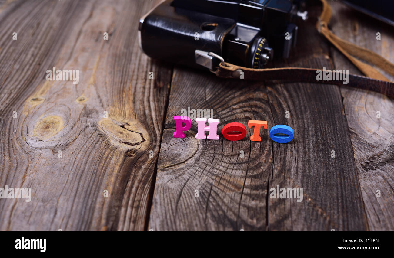 Table with letters and photos on top hi-res stock photography and ...