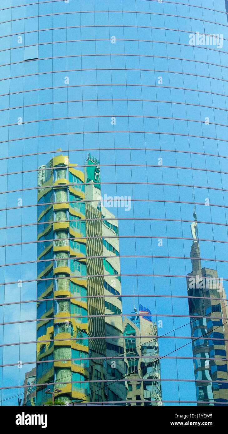 Cityscape hong kong windows hi-res stock photography and images - Alamy