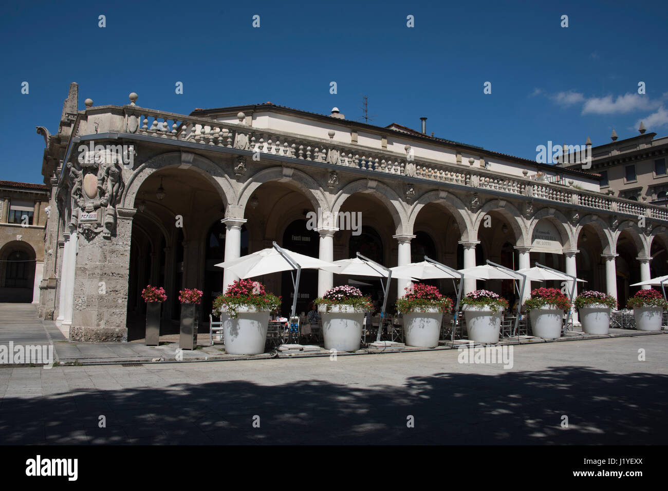 Restaurant on Piazza Giacomo Matteotti, near Viale Roma, in the centre ...