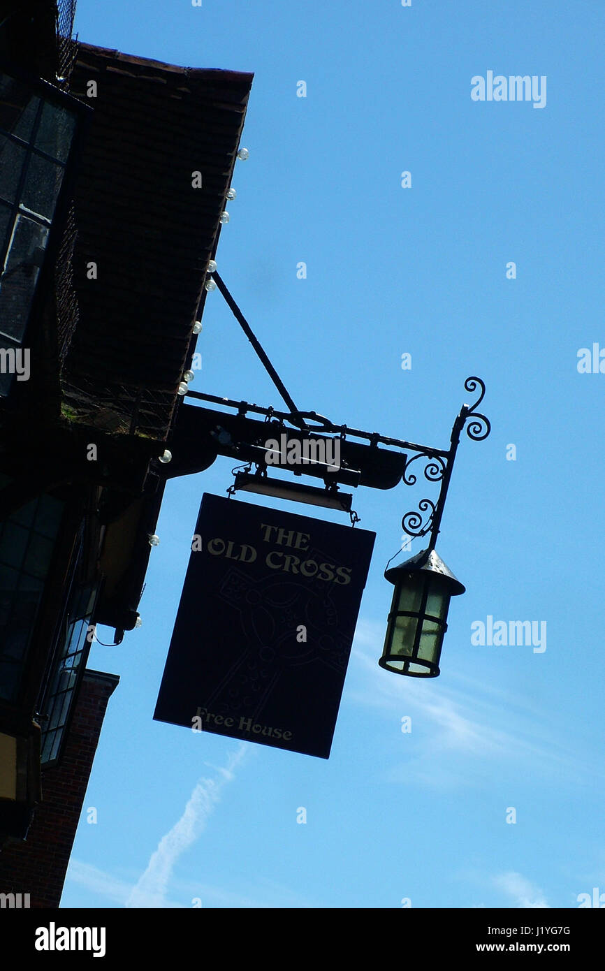 Logo name of pub Stock Photo - Alamy