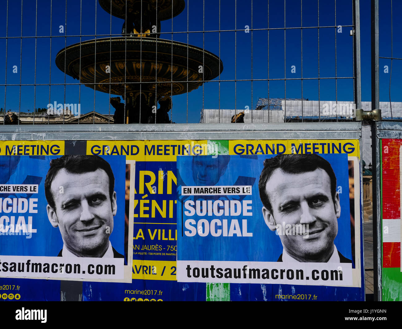 French Presidential Election 2017 Stock Photo - Alamy