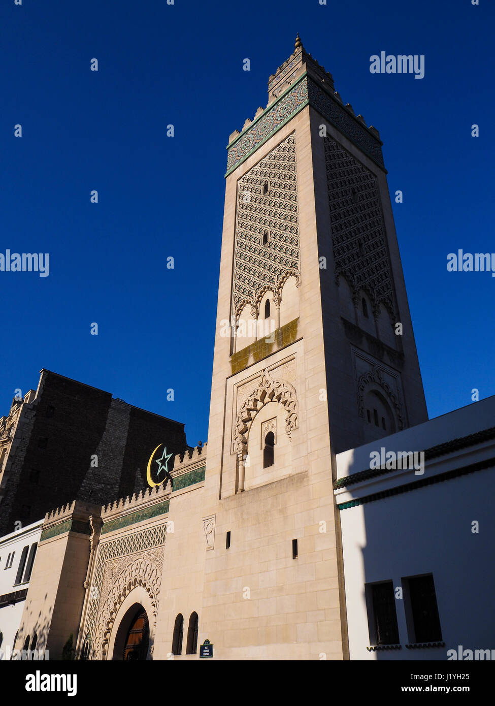 Paris Great Mosque Stock Photo - Alamy