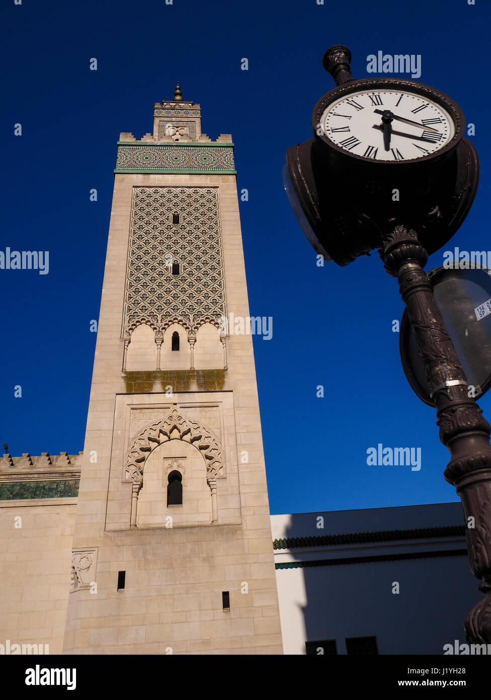 Paris Great Mosque Stock Photo - Alamy