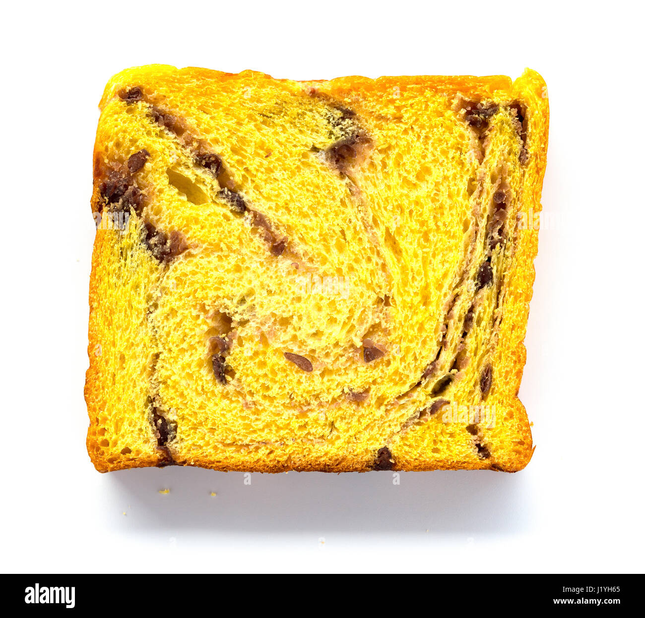 square shape bread slice on white background Stock Photo - Alamy