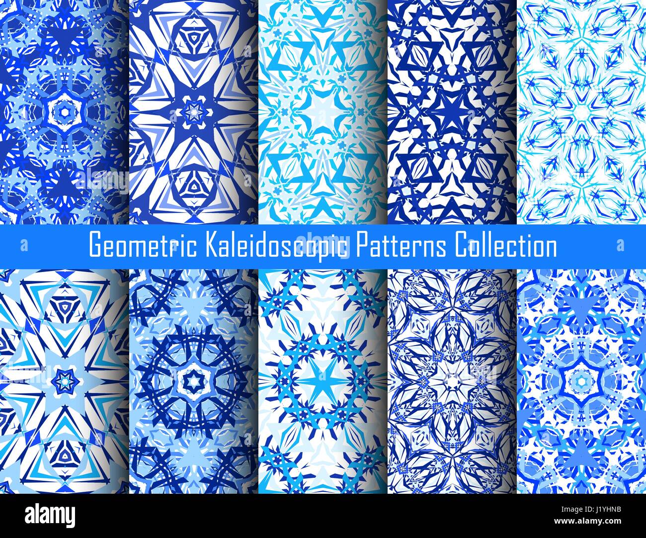 Kaleidoscope psychedelic patterns Stock Vector Images - Alamy