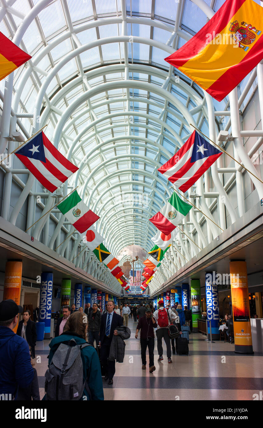 Chicago o'hare airport hi-res stock photography and images - Alamy