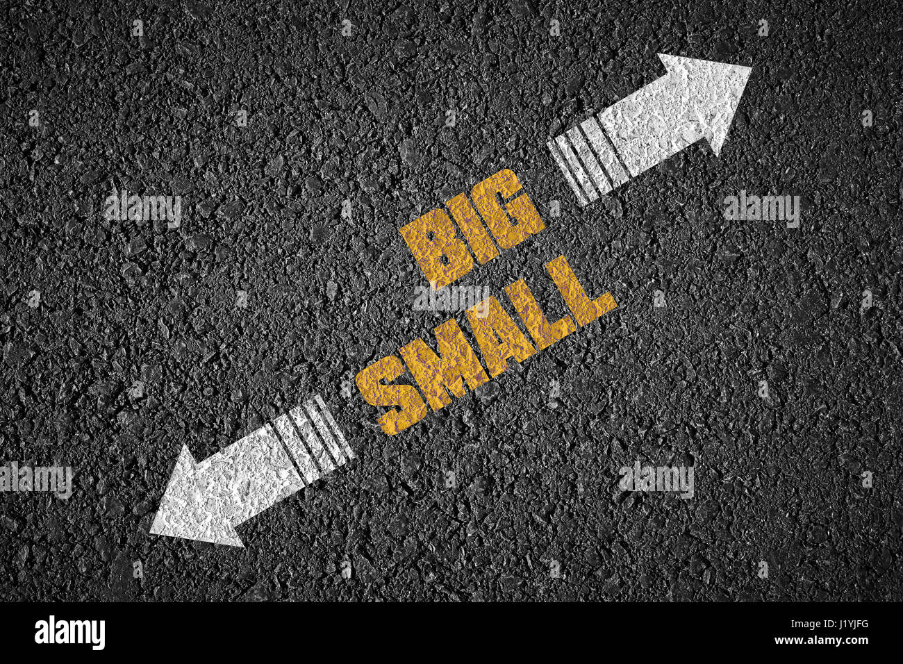 big or small Stock Photo - Alamy