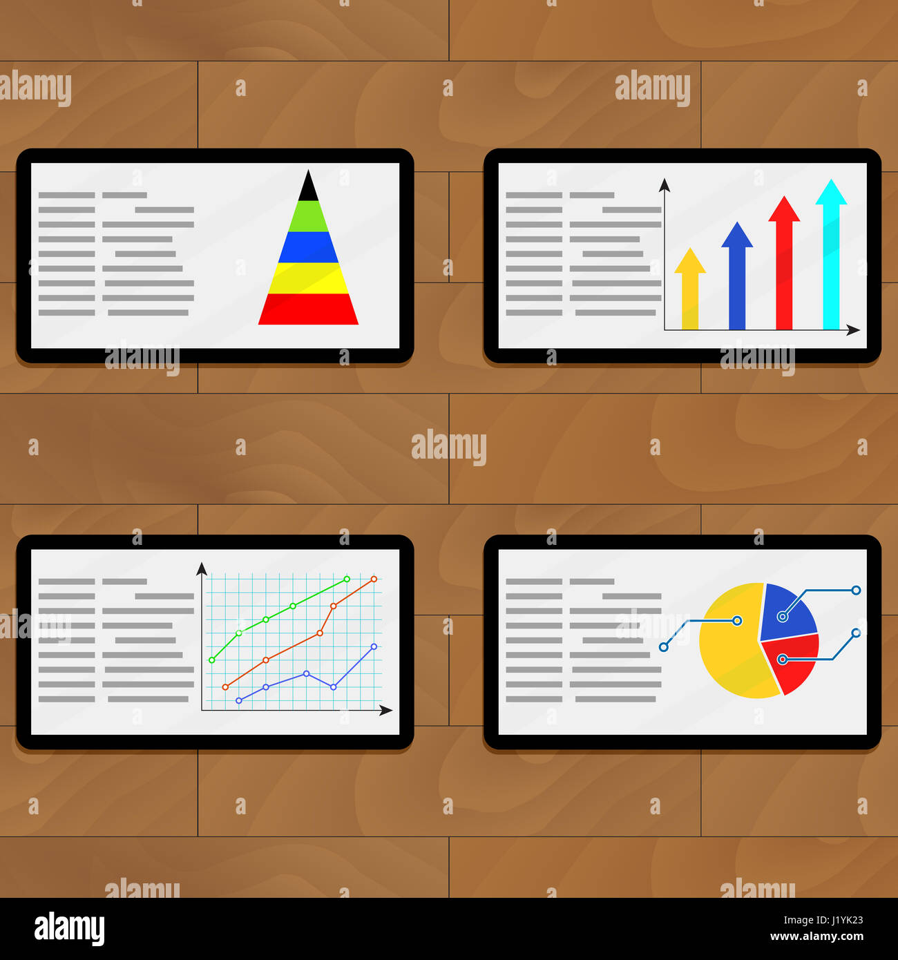 Vector abstract pyramid chart infographic hi-res stock photography and ...
