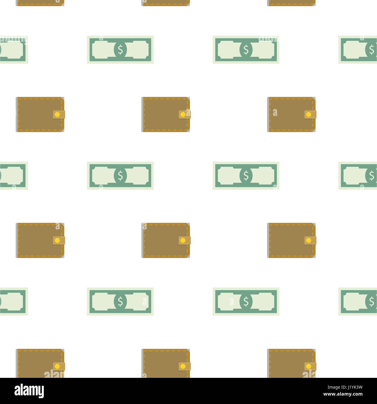 Money seamless pattern. Financial pay and money investment, vector ...
