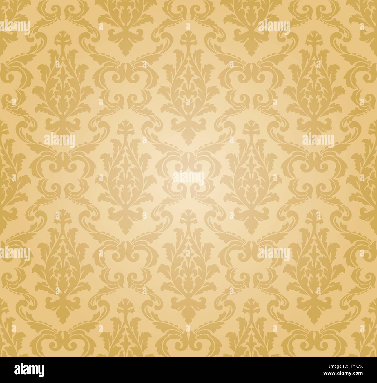 seamless damask pattern (vector Stock Vector Image & Art - Alamy