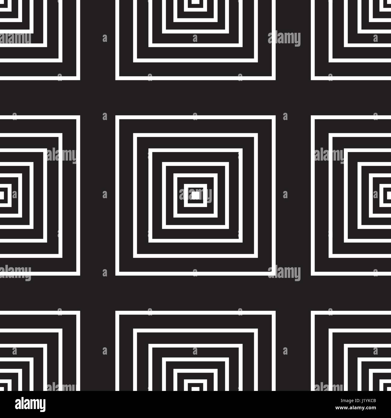 seamless geometric pattern, monochrome design, tileable vector image ...