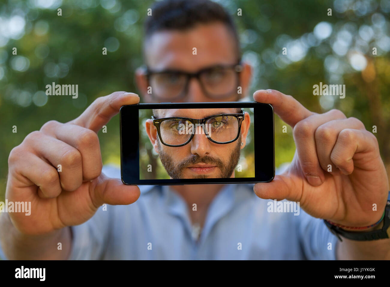 Smart boy take picture hi-res stock photography and images - Alamy