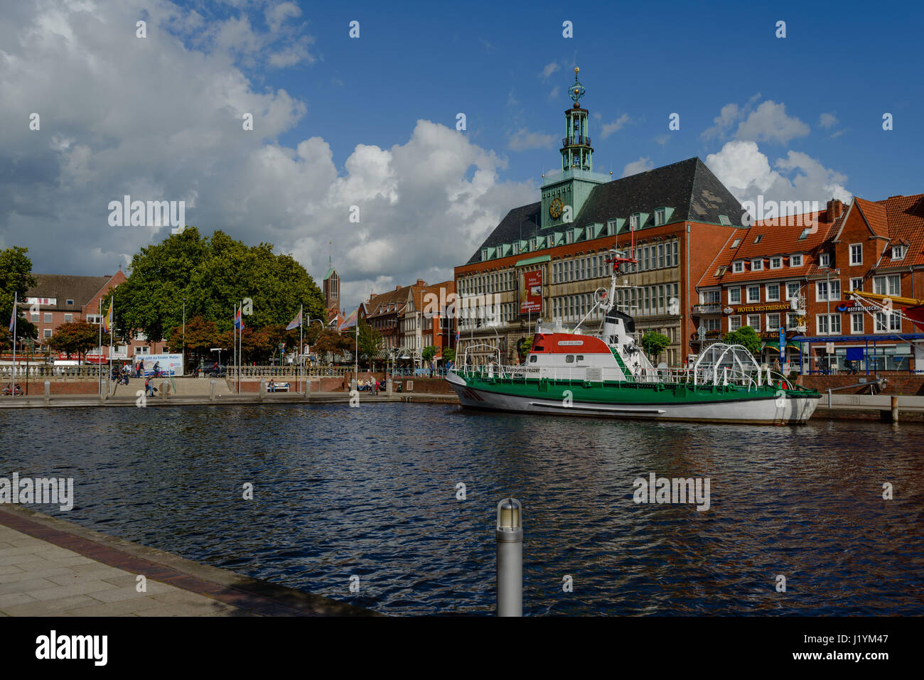 FILE - A file picture dated 30 September 2016 shows the port of Emden ...