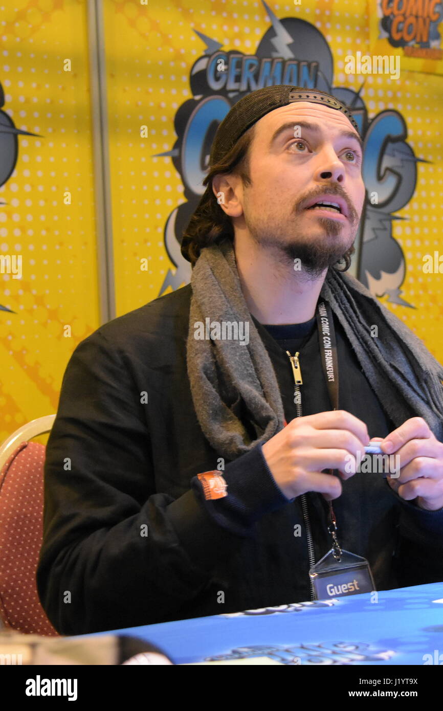 Frankfurt, Germany. 22nd April 2017. Ryan Gage (The Hobbit) at the ...