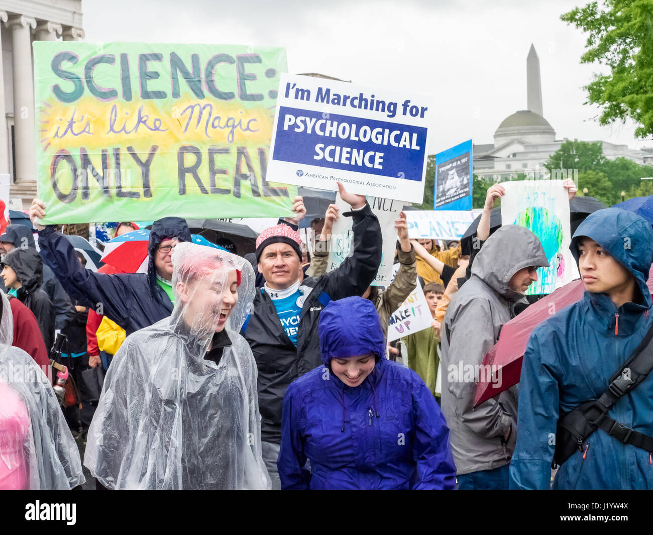 Washington DC, USA. 22nd April, 2017. A scene from the March for ...