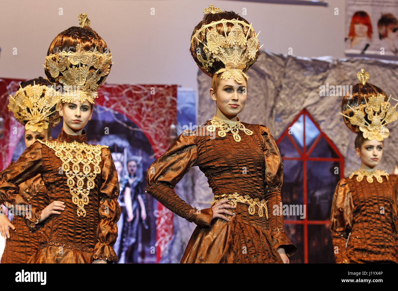 International Hairdressing Competition High Resolution Stock ...