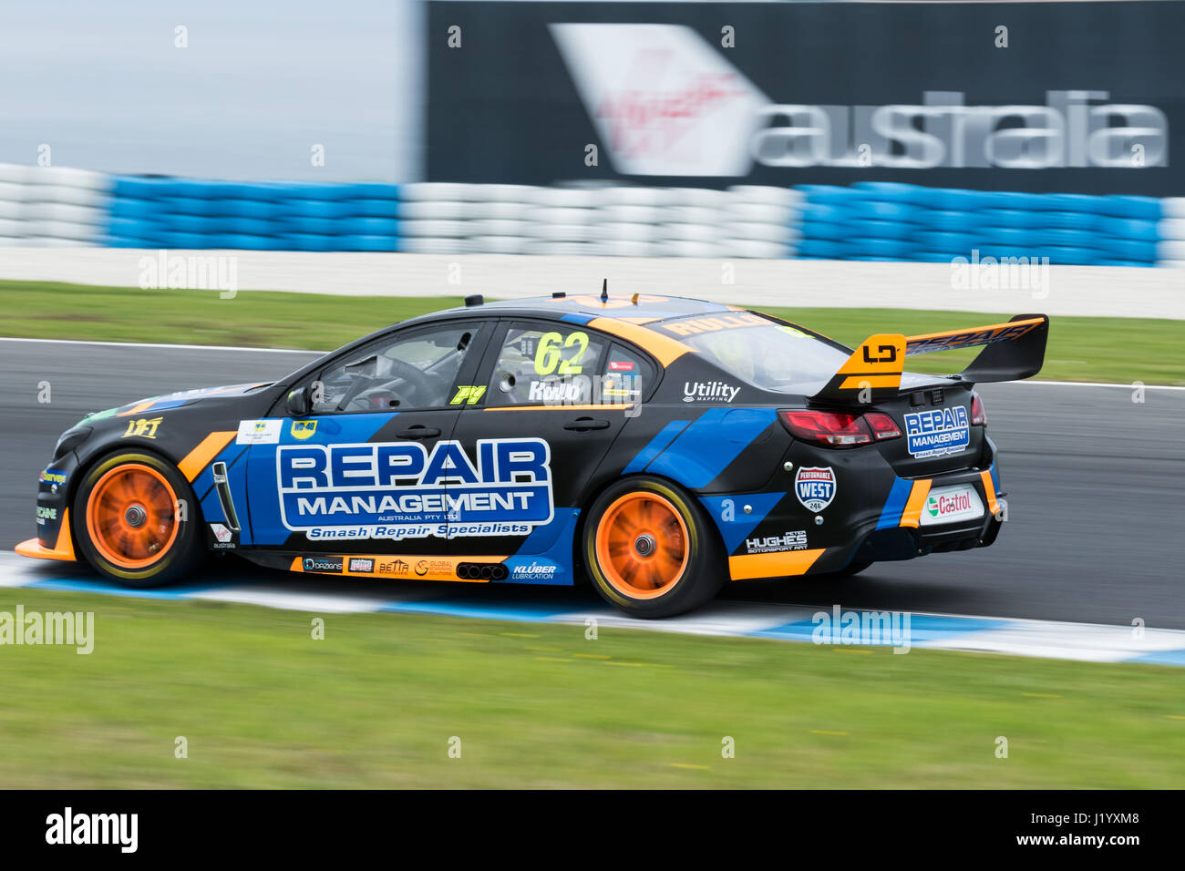 Melbourne, Australia. 23rd Apr, 2017. Alex Rullo 62 driving for Lucas ...