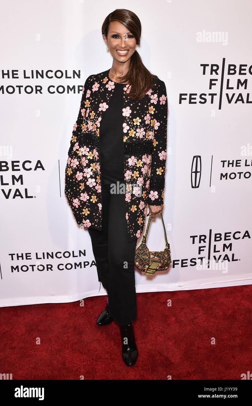 New York, NY, USA. 22nd Apr, 2017. Iman at arrivals for HOUSE OF Z ...