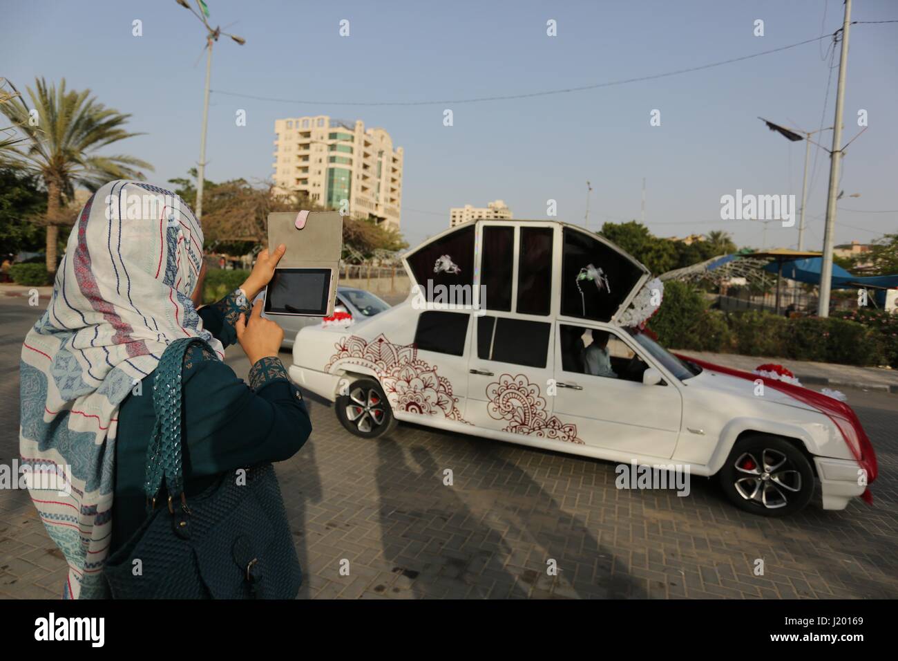 Gaza City, Gaza Strip, Palestinian Territory. 22nd Apr, 2017. A ...