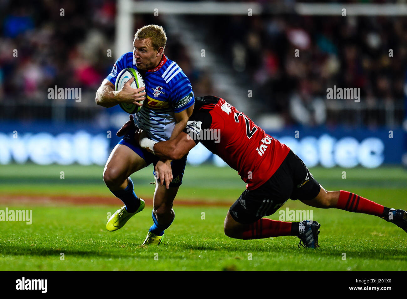 April 22nd 2017, AMI Stadium, Christchurch, New Zealand; Super Rugby ...