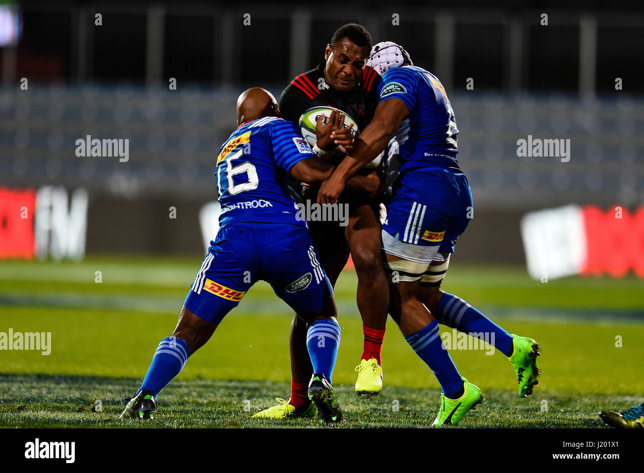 April 22nd 2017, AMI Stadium, Christchurch, New Zealand; Super Rugby ...