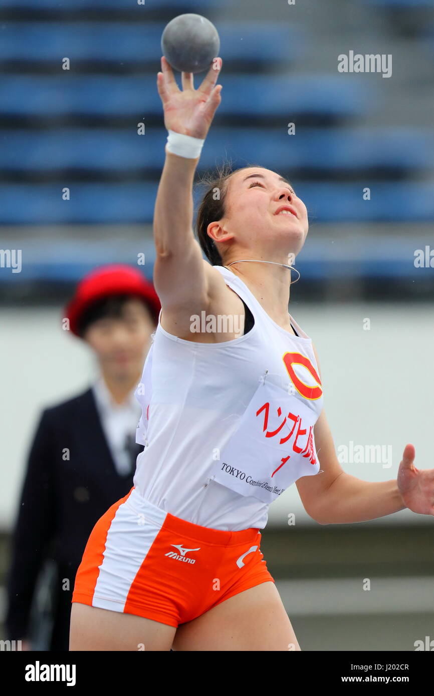 Tokyo, Japan. 22nd Apr, 2017. Megu Hemphill Athletics : TOKYO Combined ...