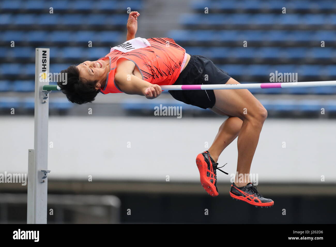 Tokyo, Japan. 22nd Apr, 2017. Kazuya Kawasaki Athletics : TOKYO ...