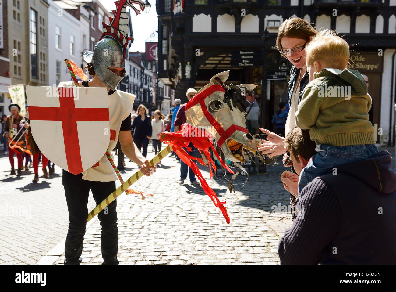 Saint george's day parade hi-res stock photography and images - Alamy