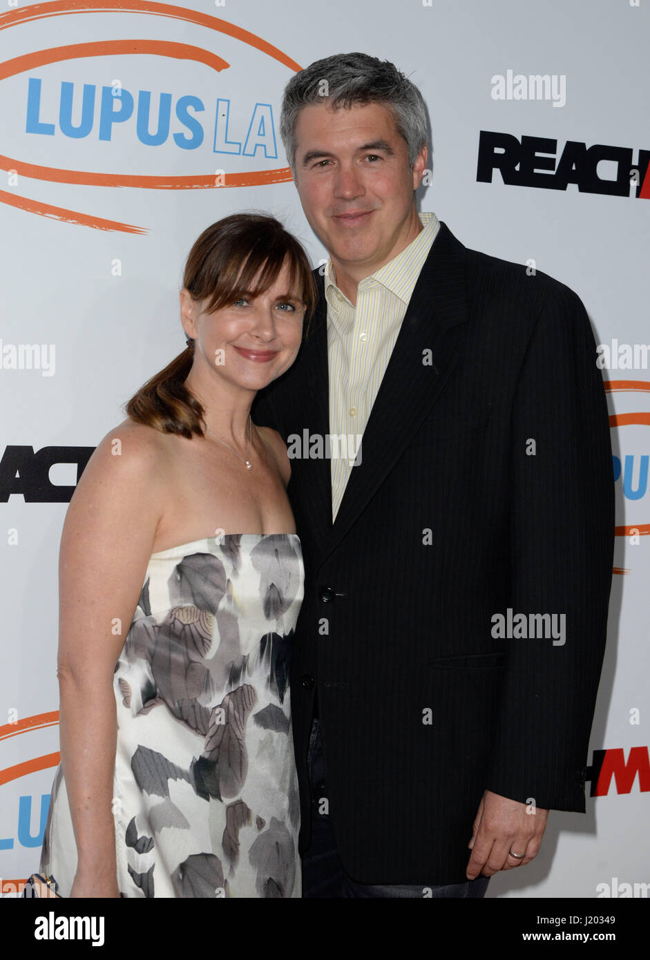 Los Angeles, Ca, USA. 22nd Apr, 2017. Kellie Martin, Keith Christian at ...