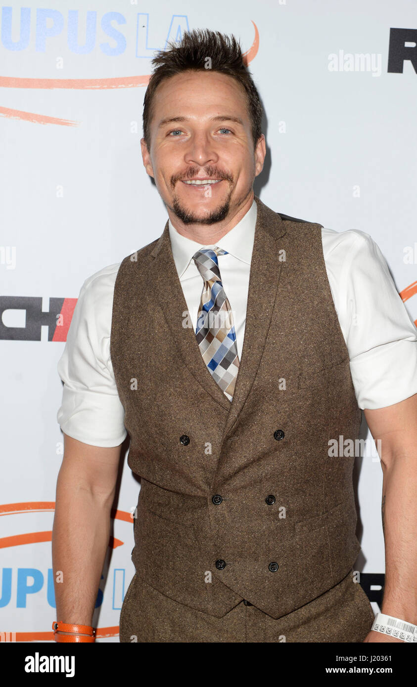 Los Angeles, Ca, USA. 22nd Apr, 2017. Travis Aaron Wade at the Lupus LA ...