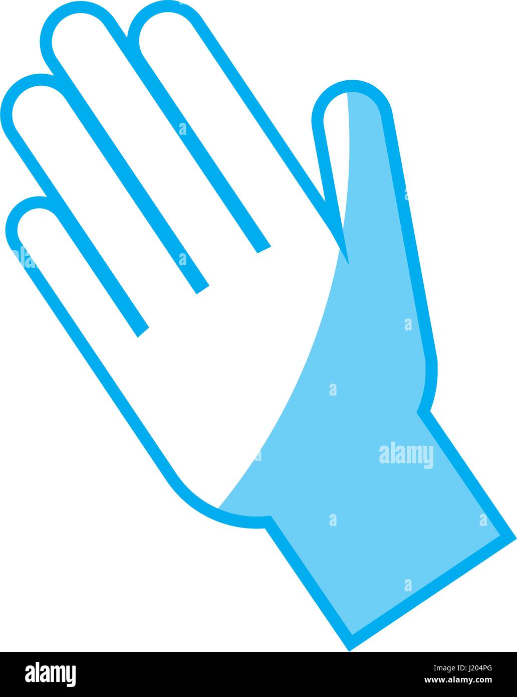 human hand icon Stock Vector Image & Art - Alamy