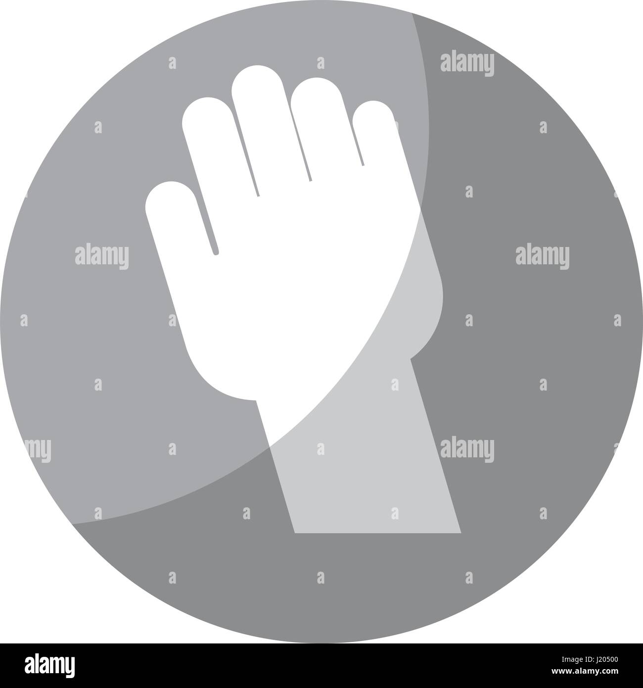 human hand icon Stock Vector Image & Art - Alamy