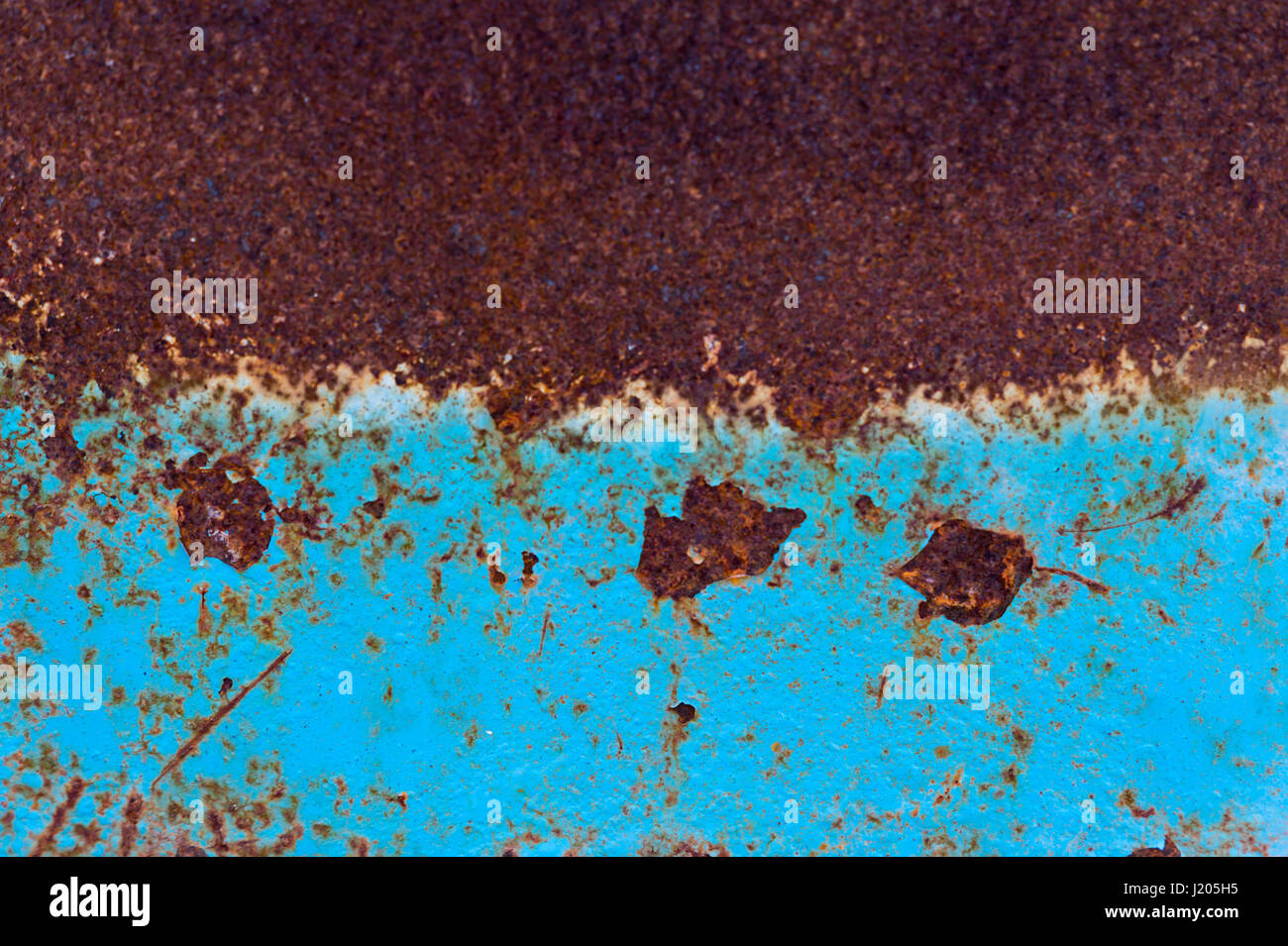 Blue rusted background hi-res stock photography and images - Alamy