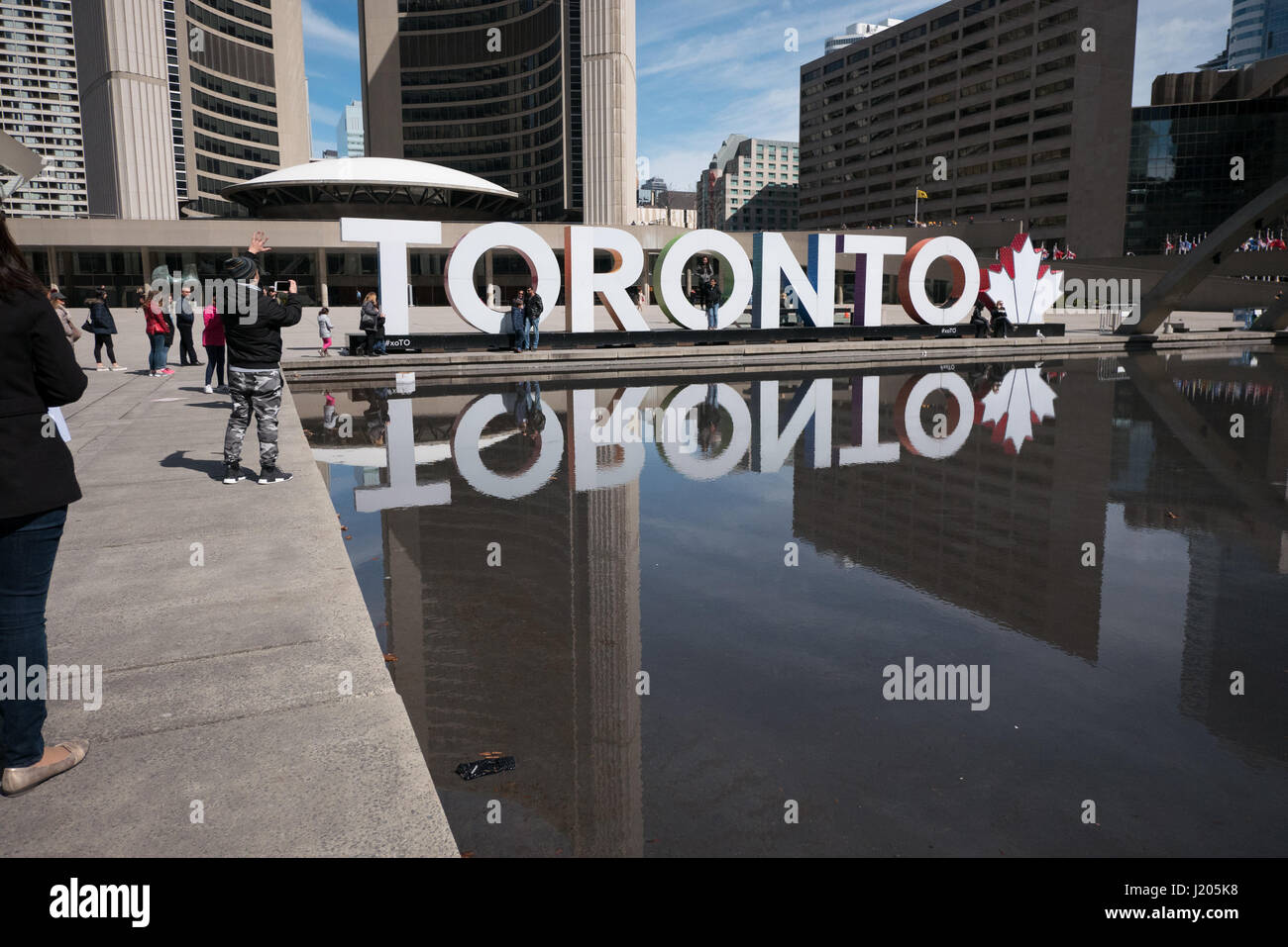 Toronto 3d sign hi-res stock photography and images - Alamy
