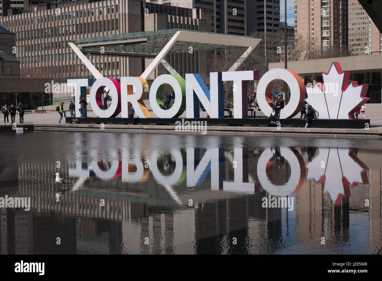 3d toronto sign hi-res stock photography and images - Alamy