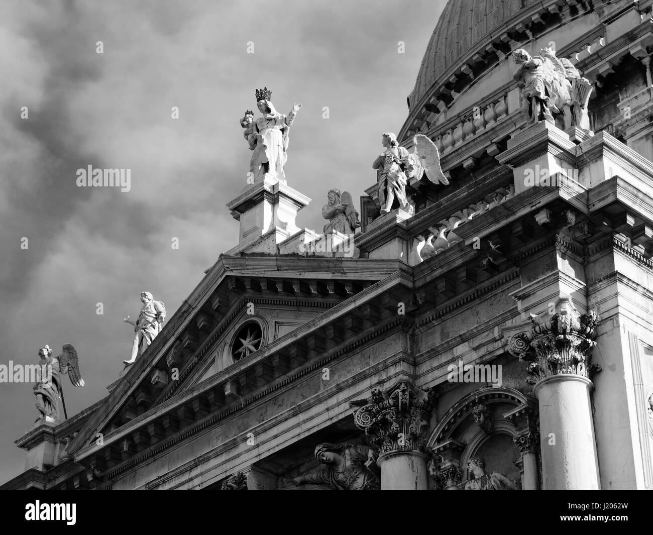 Tourist attraction santa maria Black and White Stock Photos & Images ...