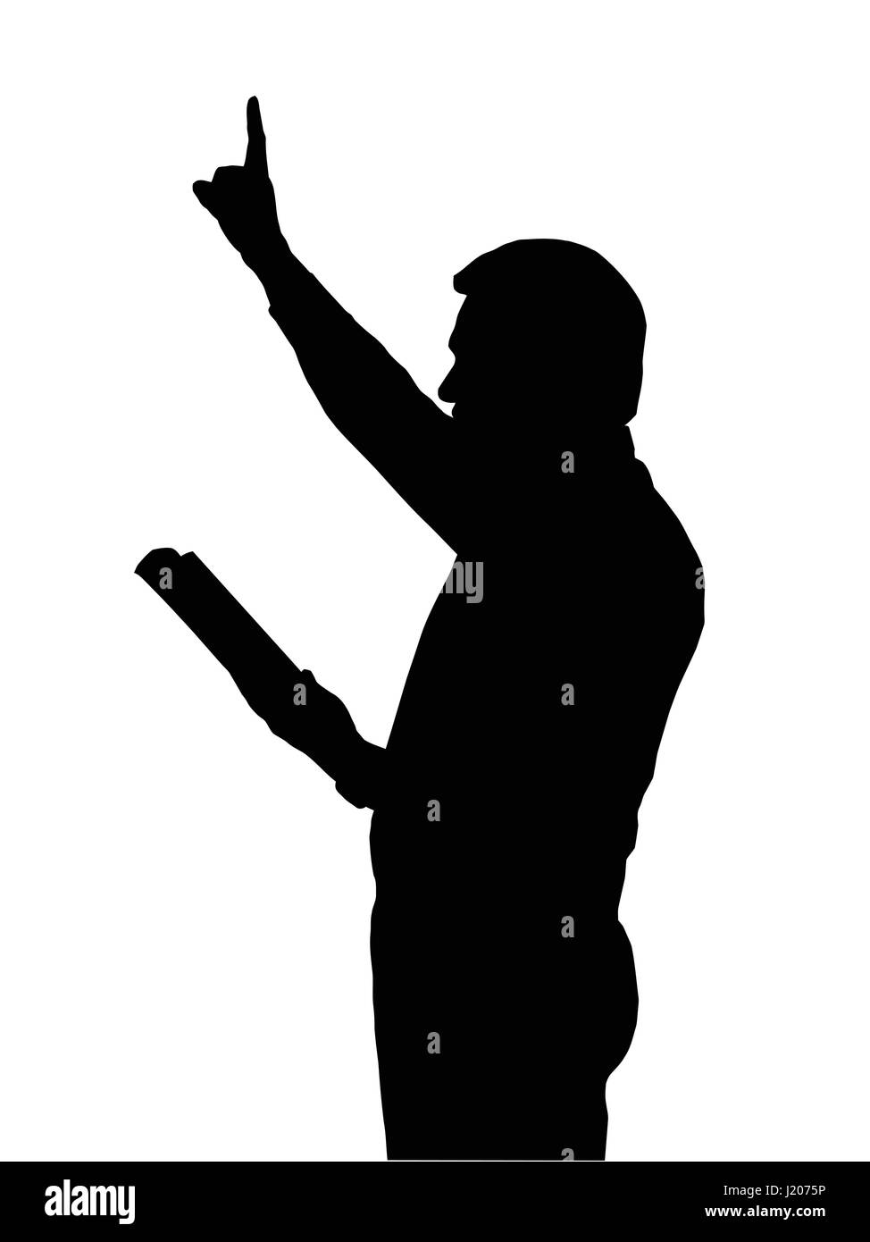 God pointing image Stock Vector Images - Alamy