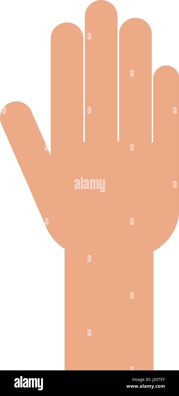 human hand icon Stock Vector Image & Art - Alamy