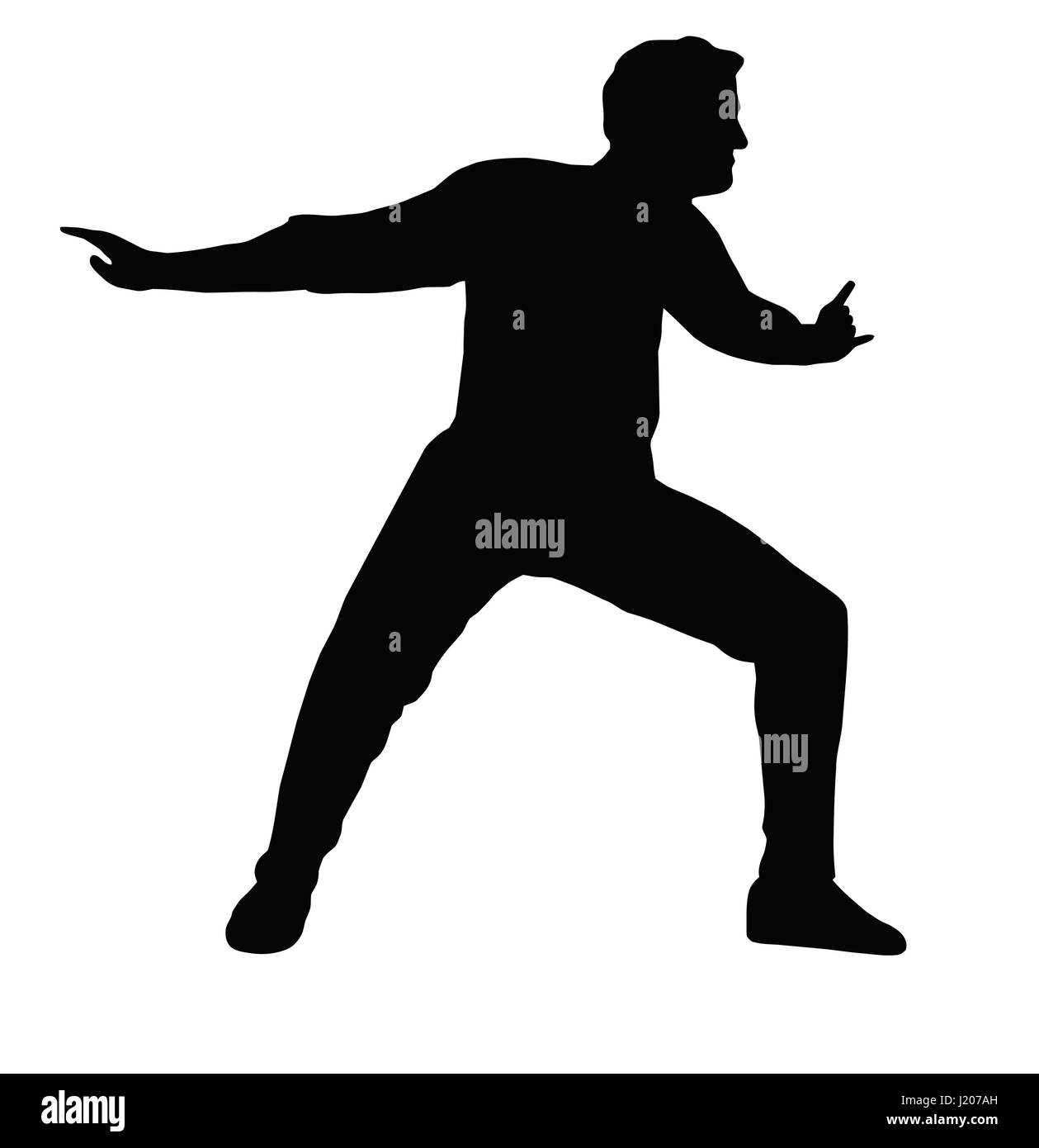 Jive dancing vector hi-res stock photography and images - Alamy