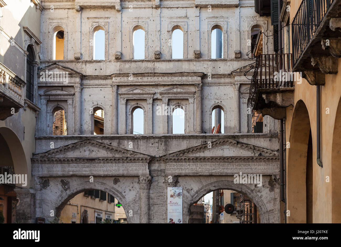 Verona city gate hi-res stock photography and images - Alamy