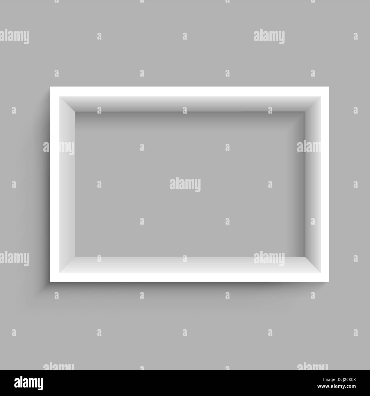Horizontal rectangle wooden window Stock Vector Images - Alamy
