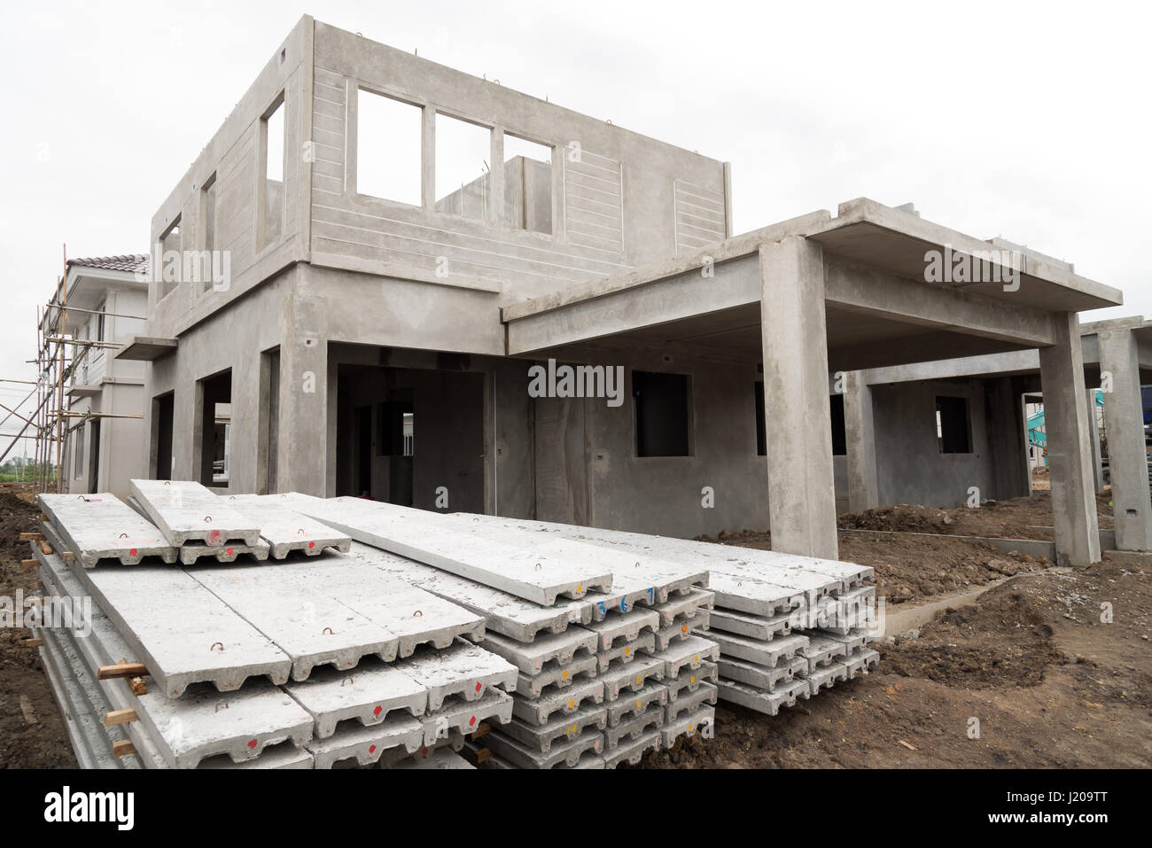 The building structure are made from prefabrication system.All pieces ...