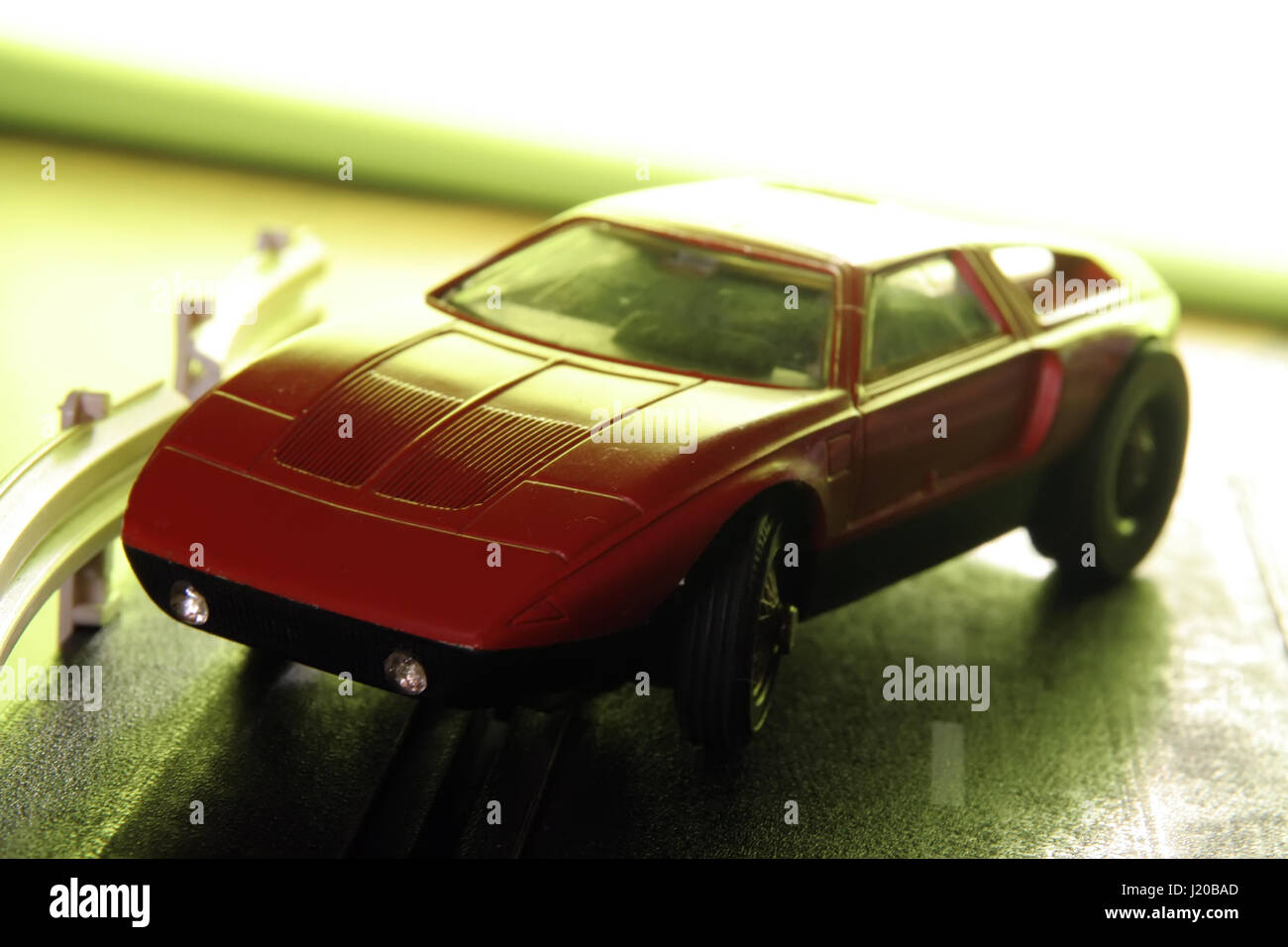 Miniature Model of a racing car Stock Photo - Alamy